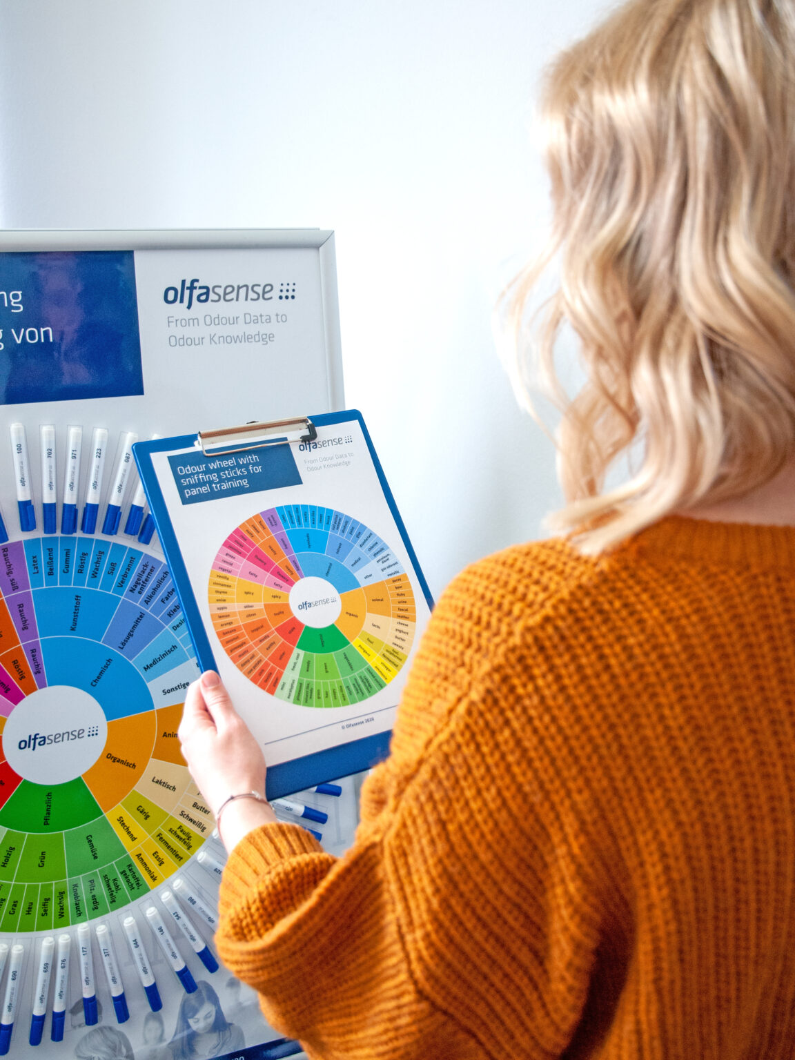 Rueda de olores con sniffing sticks - Olfasense