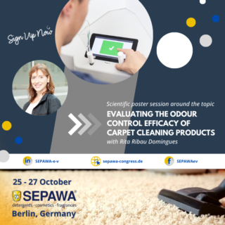 Poster on odour control efficacy testing at the SEPAWA congress 2023 ...